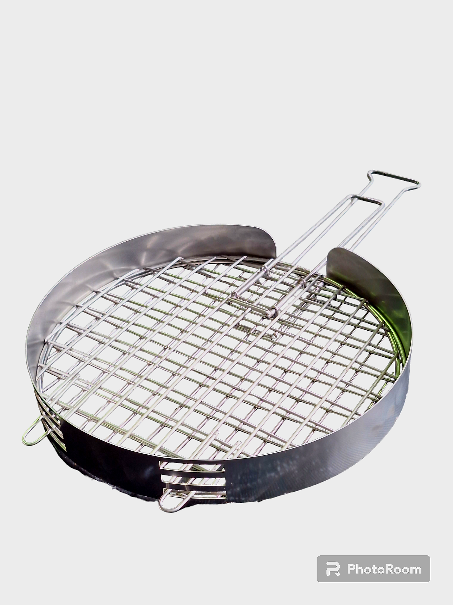 "BANJO" ROUND FOLDING GRID (350mm x 350mm) – BraaiGuys.com